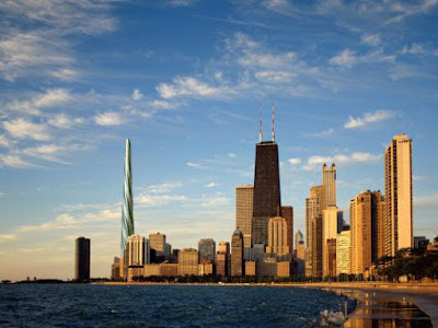 CHICAGO VIEWPOINT: CHICAGO SPIRE-Awe In-Spire-ring