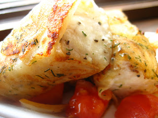 Home Cooking In Montana: Potato wrapped Cod