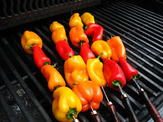 Home Cooking In Montana: Feta Stuffed Roasted Mini Bell Peppers... Meze ...