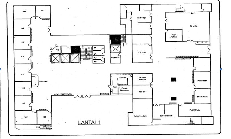 NEW DENAH RUANG UGD RUMAH SAKIT - Denah