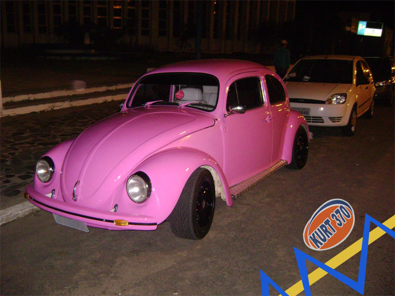 Veiculos do RS: Fusca Rosa