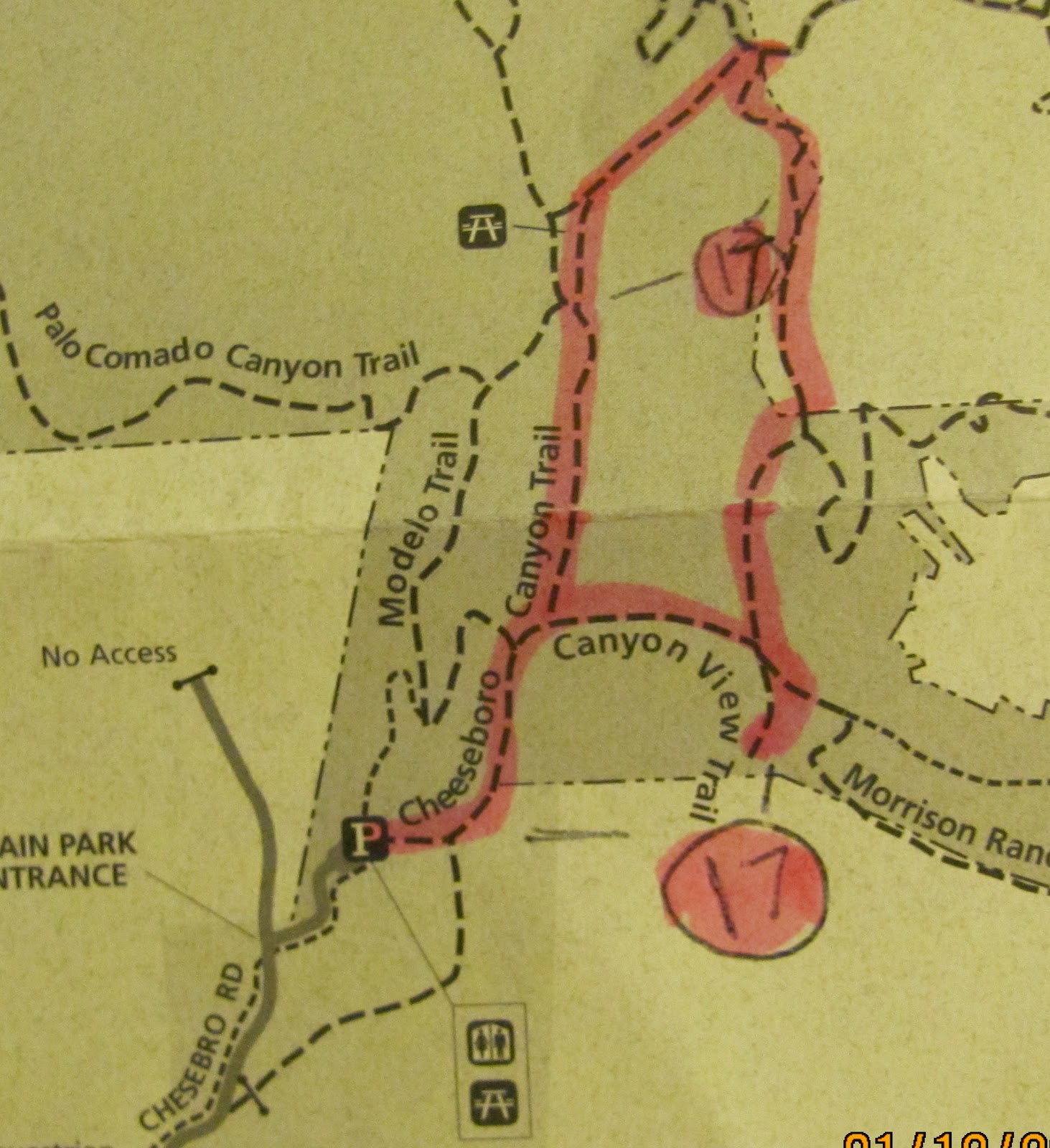 1000 Hikes in 1000 Days: DAY 17: CHEESEBORO CANYON TRAIL HEAD