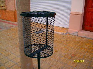 HG Estructuras Metalicas: Canasto Tejido - Material Desplegable $ 275