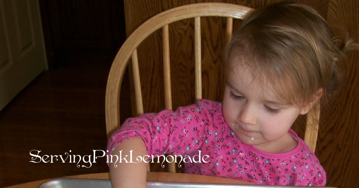 Serving Pink Lemonade: Edible Fingerpaint