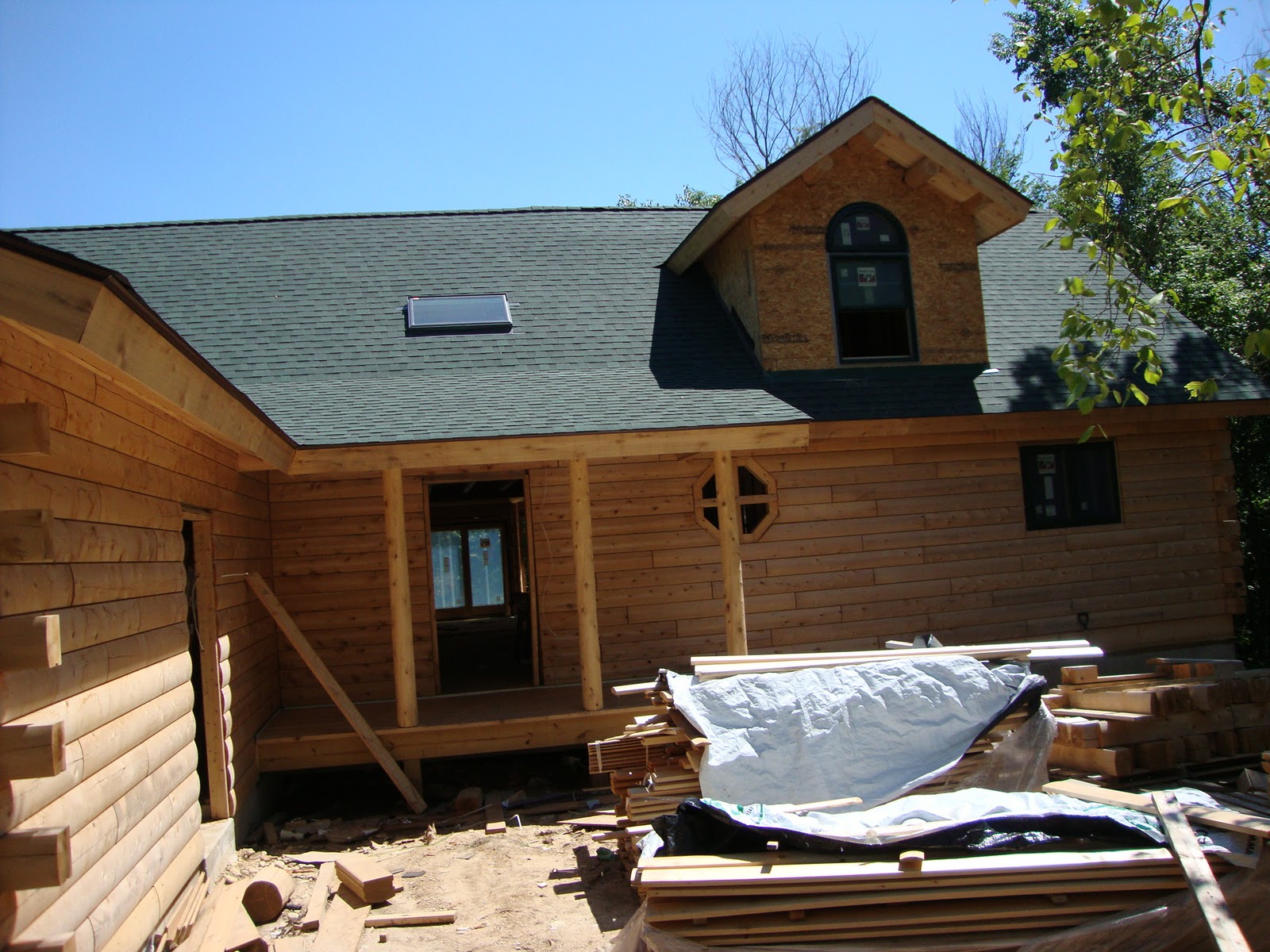 PATRIOT LOG HOME BUILDERS: WARD Cedar Log Homes