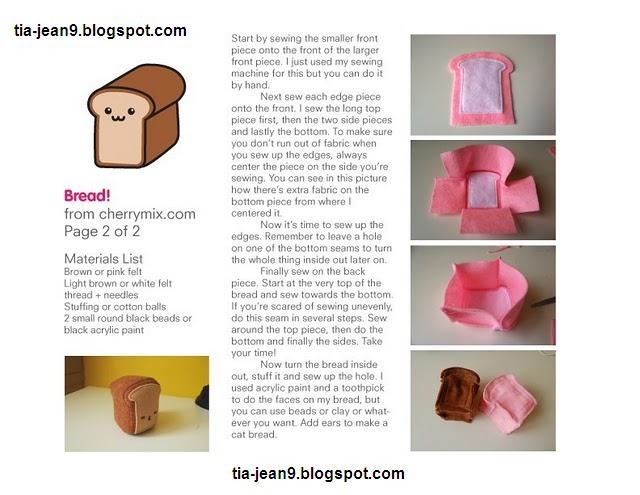 ARTE COM QUIANE - Paps e Moldes de Artesanato : pao de forma de feltro