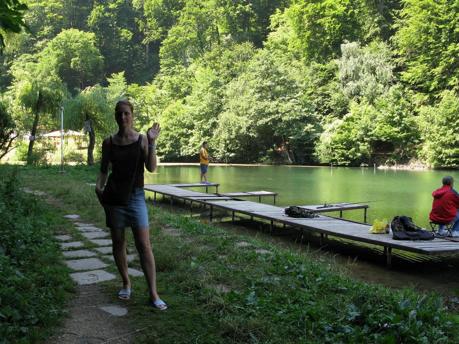 Dorina: O plimbare la lacul de la Codlea, Brasov 2008