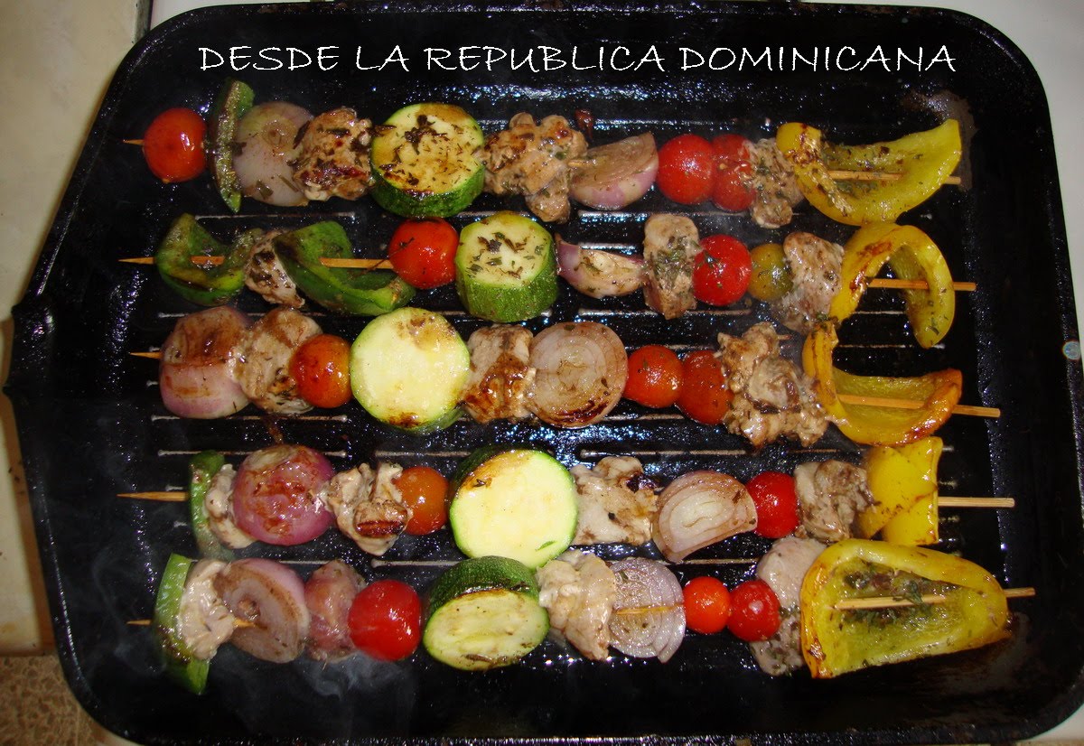Receta de cocina: Pinchos : DESDE LA REPÚBLICA DOMINICANA