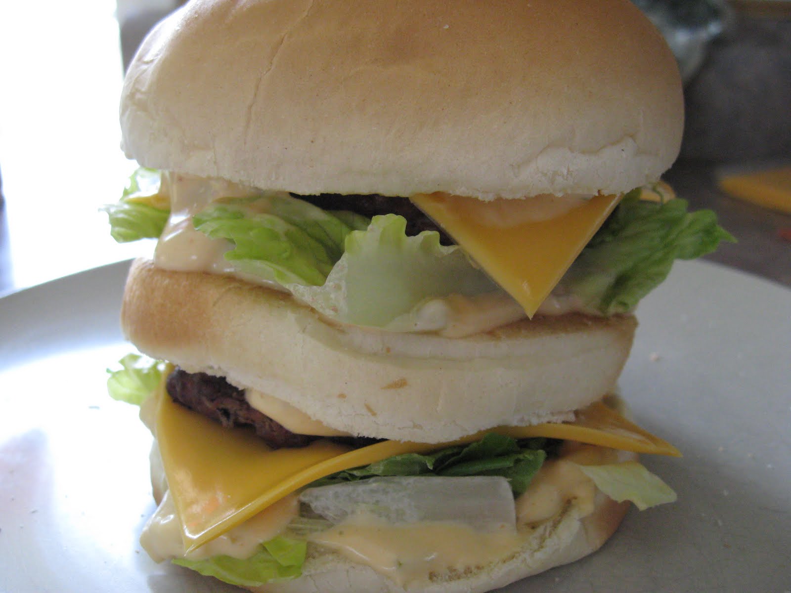 Recettes de Flipp: Le Slim Flipp Burger! (Big Mac Maison)