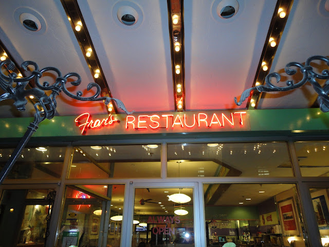 Toronto Then and Now: # 7 ~ Fran's Diner, Then and Now