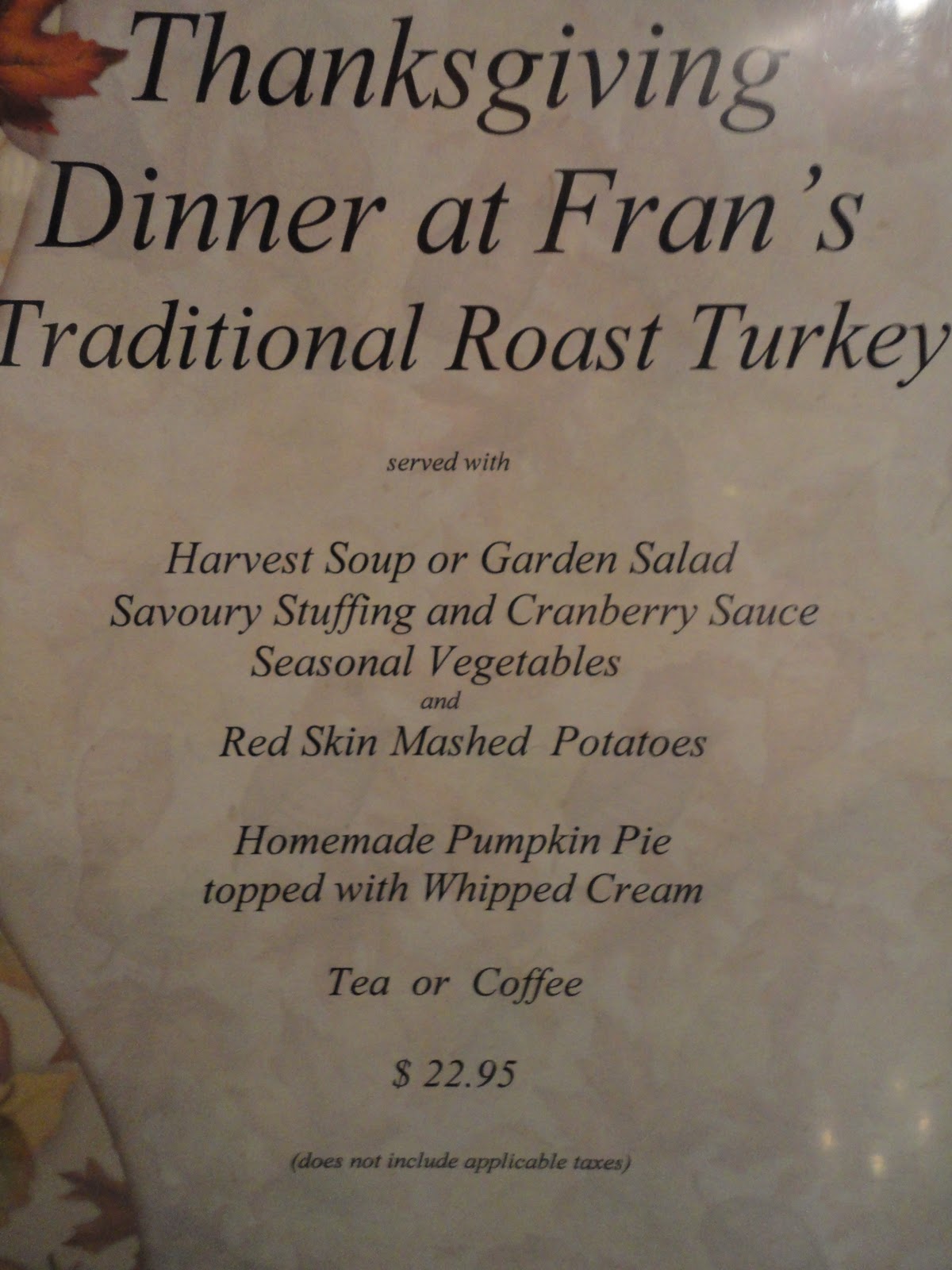 Toronto Then and Now: # 7 ~ Fran's Diner, Then and Now