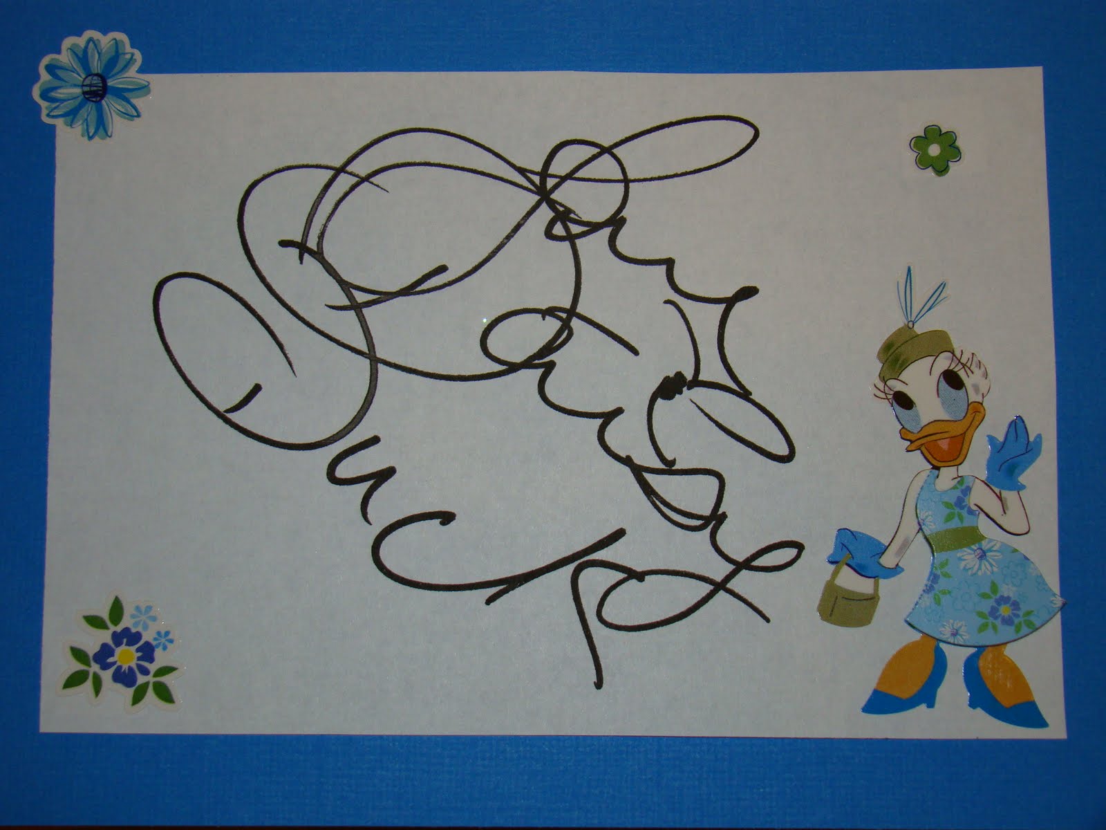 Unofficial Disney Character Hunting Guide: Character Autographs!