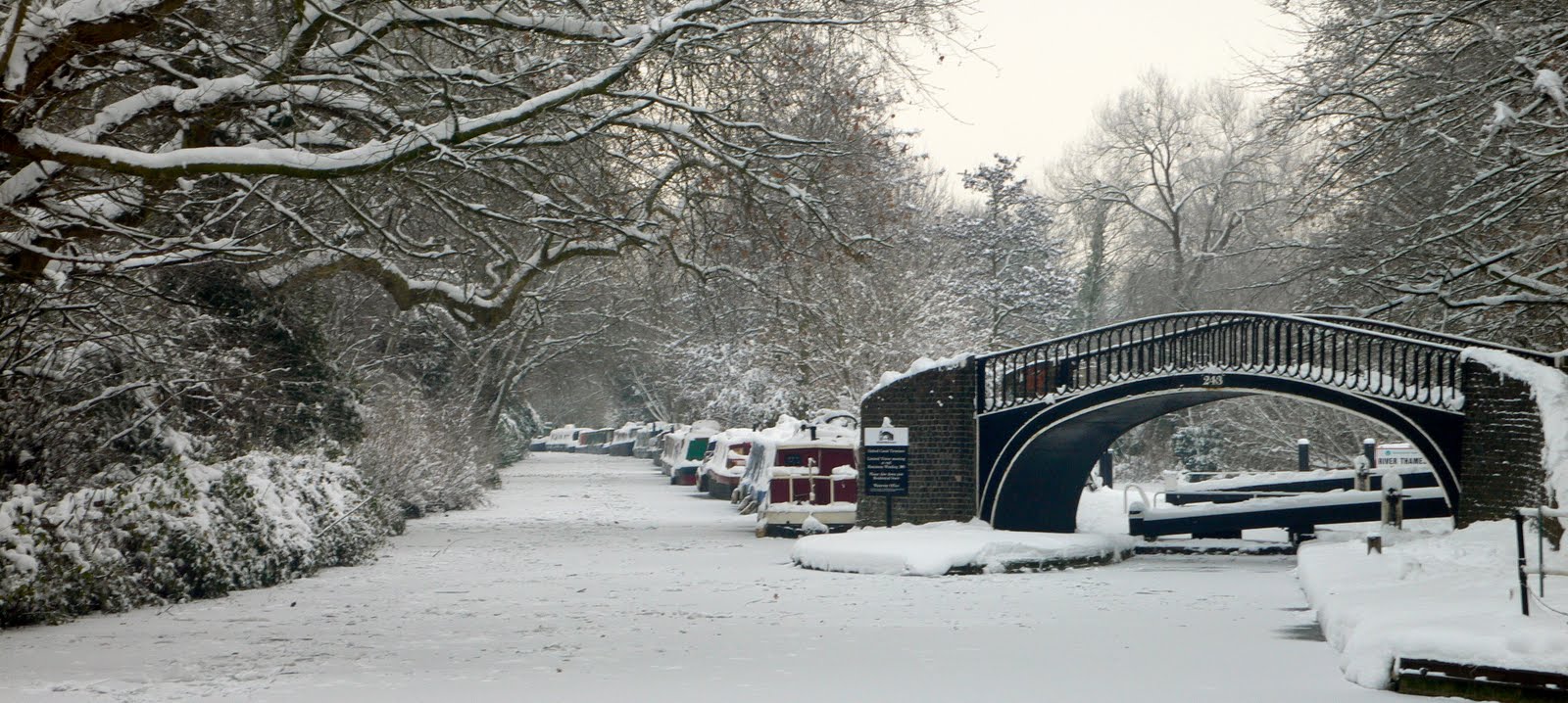 Oxford Daily Photo: Winter On The Oxford Canal