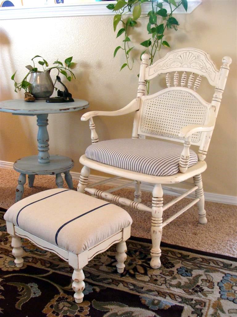 diddle dumpling: Before and After: Another nasty chair