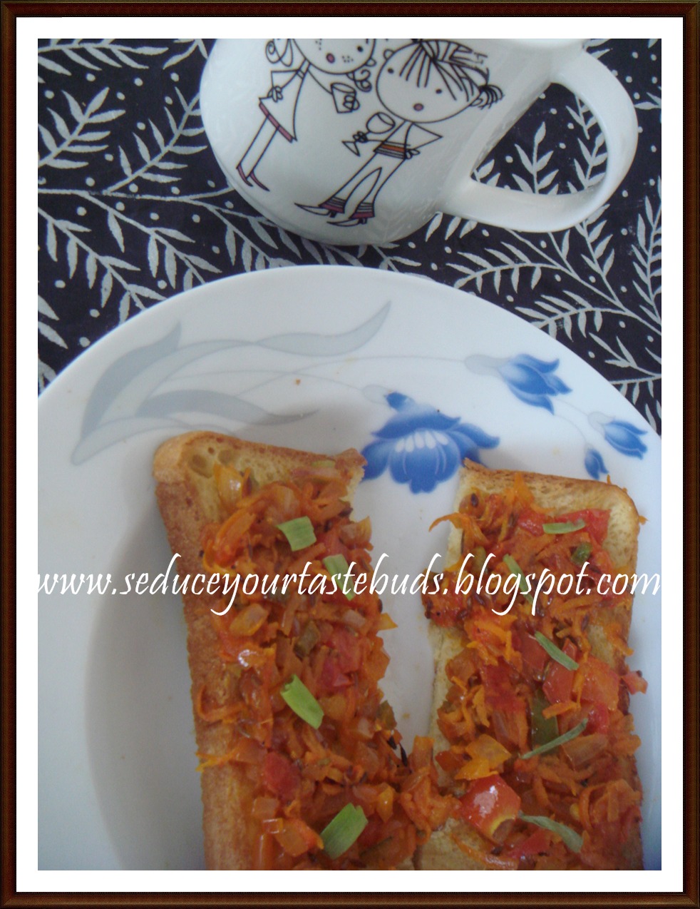 Vegetable Toast and Eggless Masala Toast - One Ingredient Two Ways ...