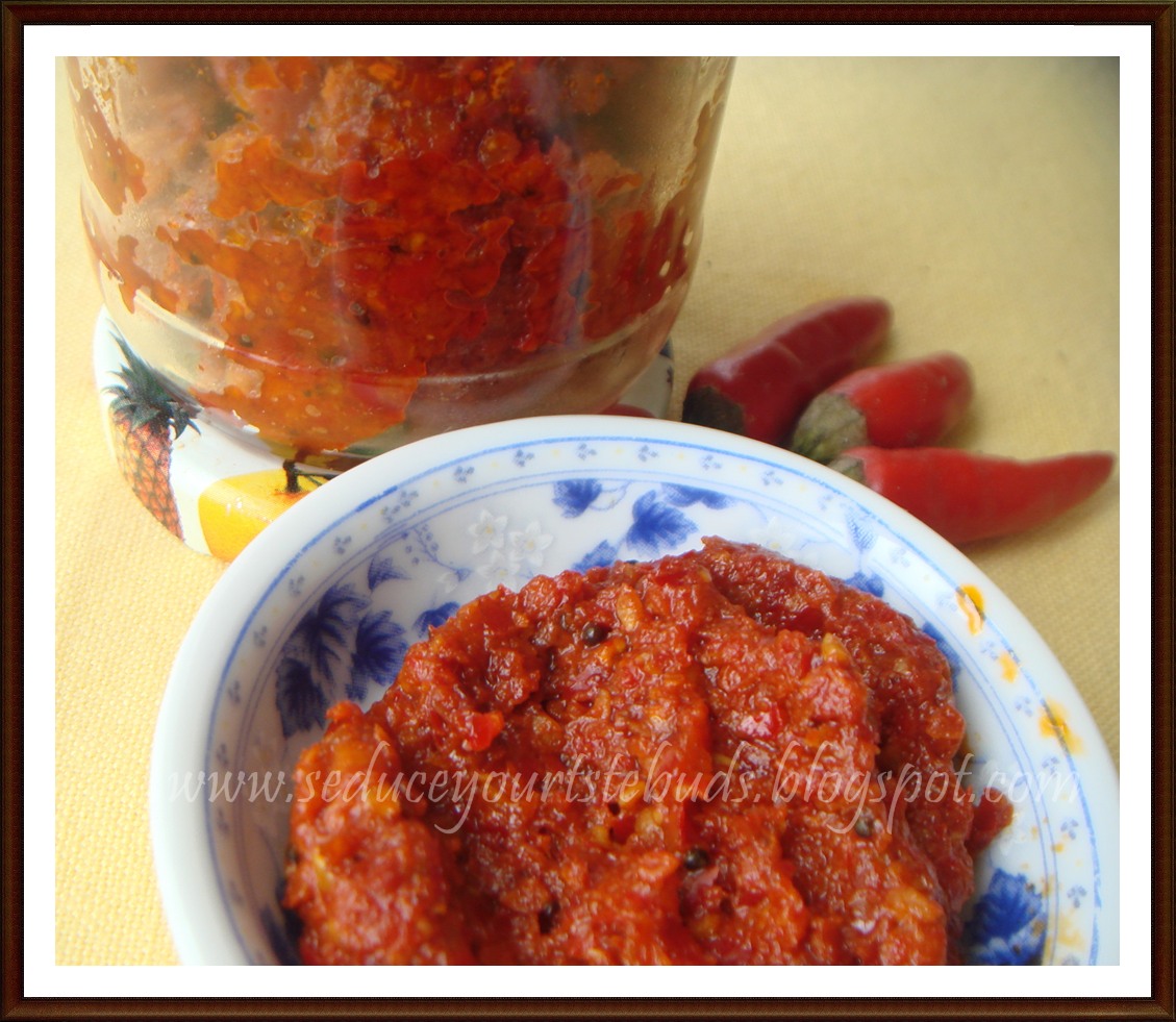 Fresh Red Chilli Pickle and An Award... - Seduce Your Tastebuds...