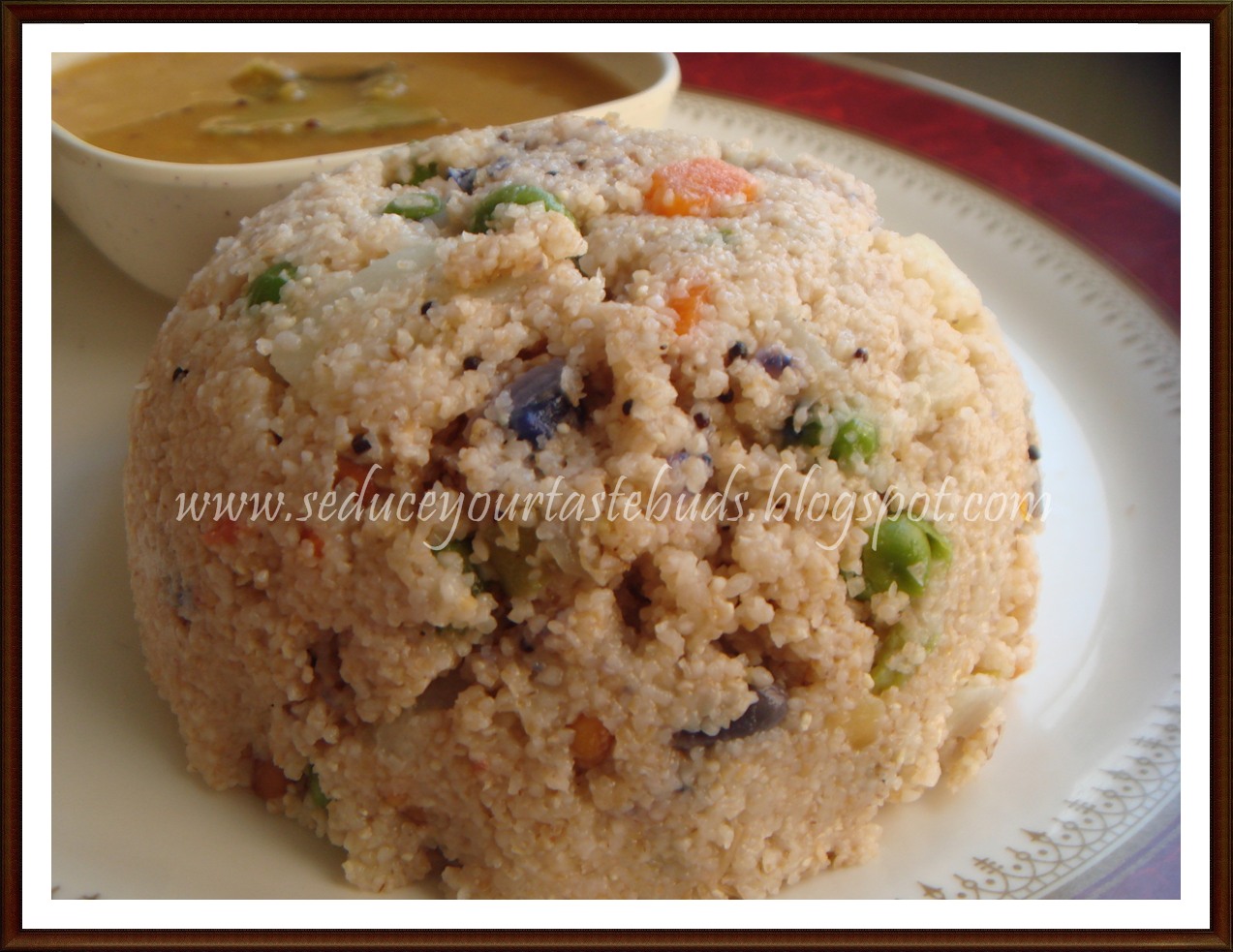 Seduce Your Tastebuds...: Wheat Rava Upma