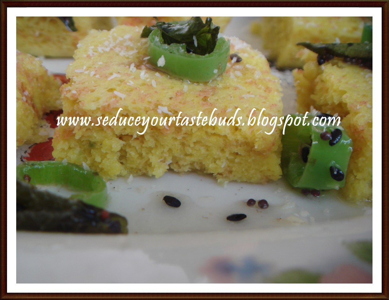 Microwave Khaman Dokhla - Seduce Your Tastebuds...