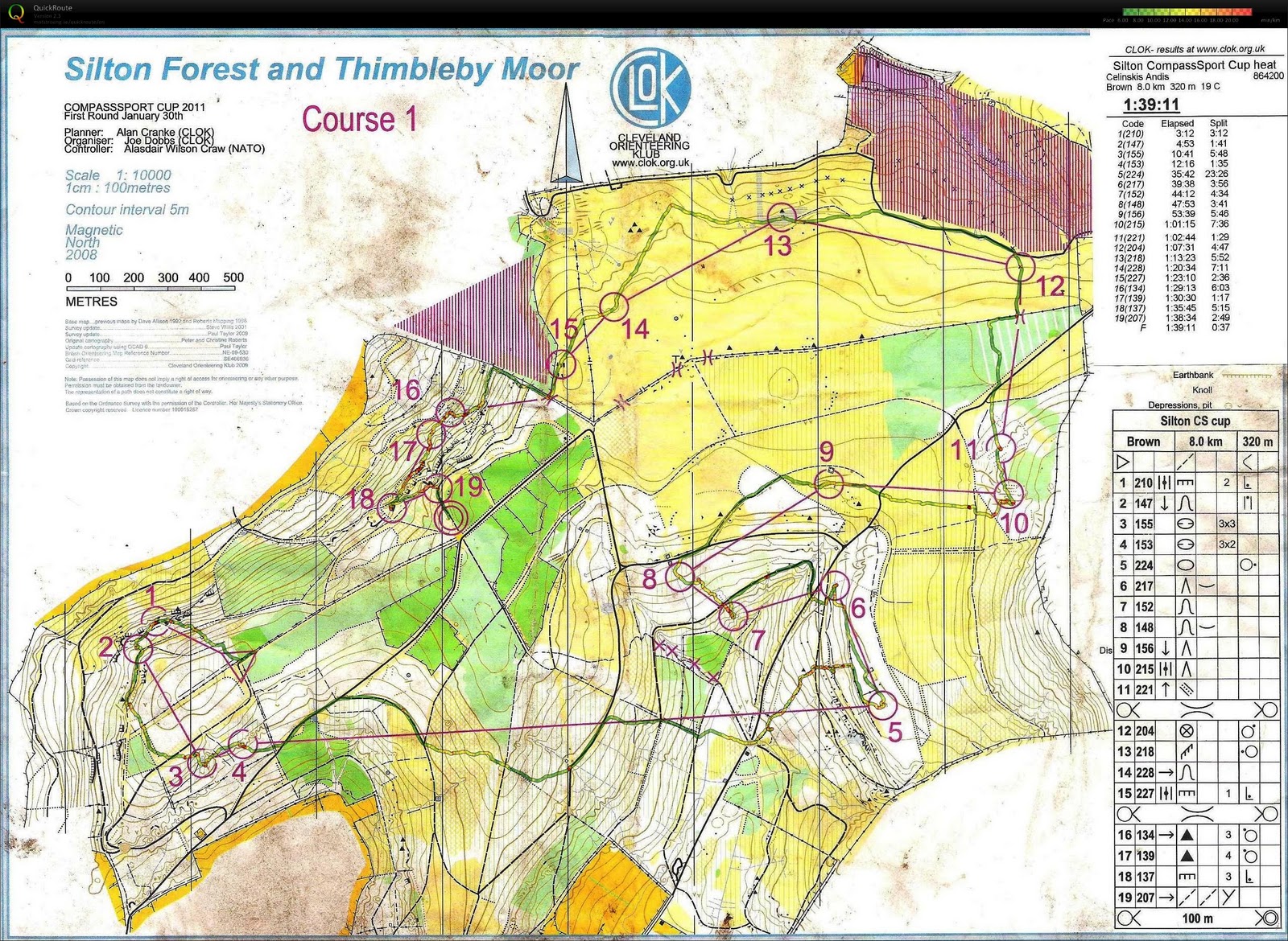 Orientēšanās kartes: Silton Forest and Thimbleby Moor (Northallerton)