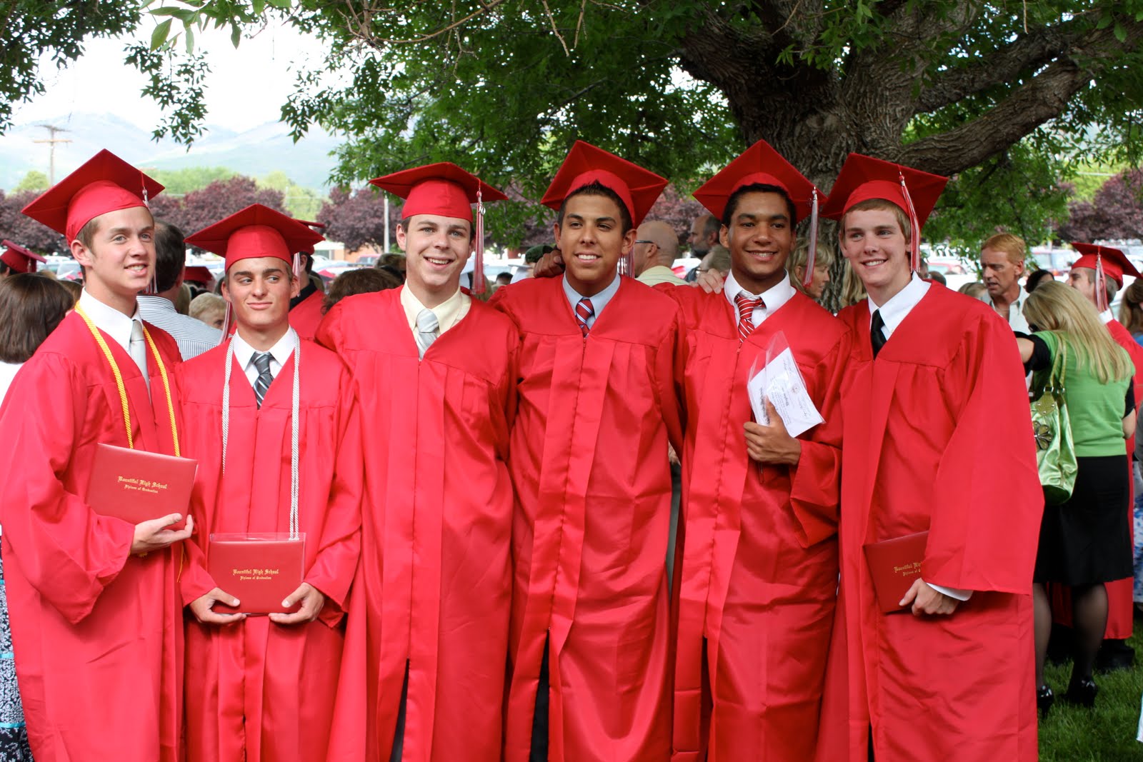 Graduation Brownies | A Bountiful Kitchen