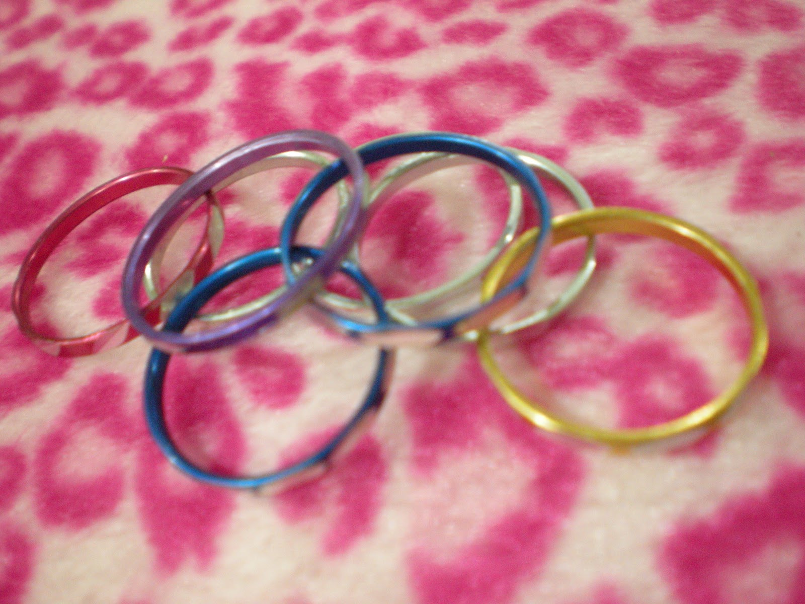 Aly's preloves for you!: Colourful Rings!! =D