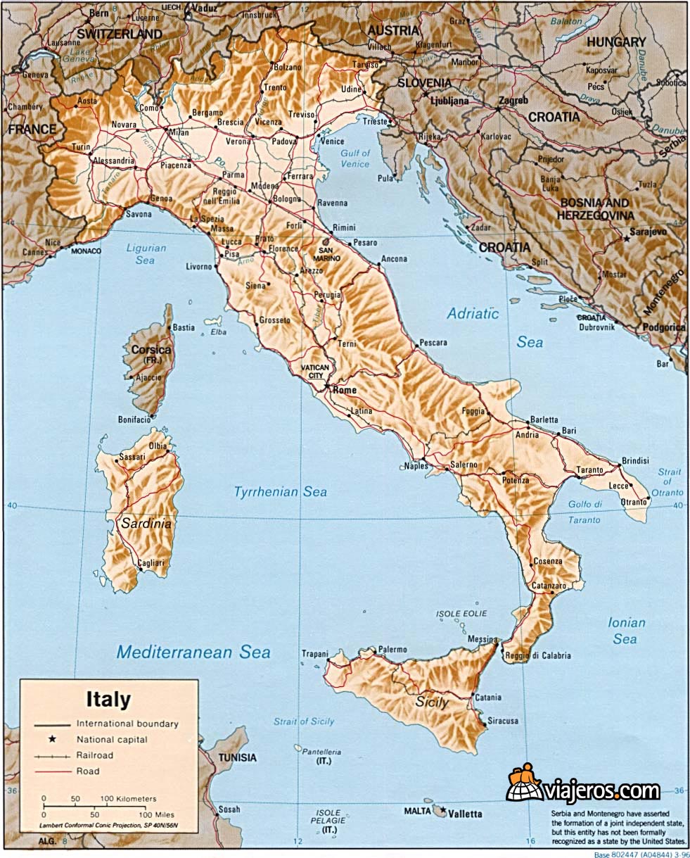 Blog de geografia: Aspectos físicos da Itália