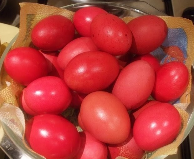 Alexa's kitchen: Oua rosii de pasti