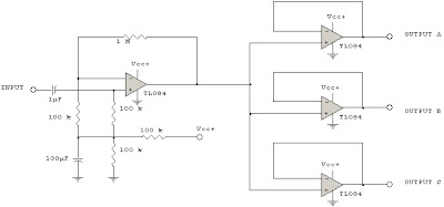 Audio Distribution Amplifier 2 ~ Circuitos de Electronica