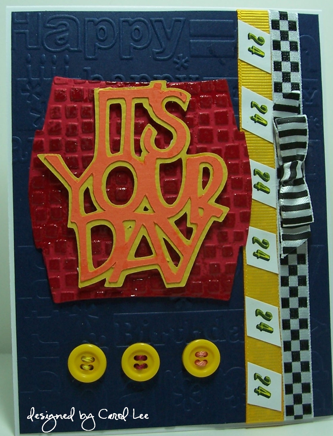 Our Little Inspirations: A Nascar Birthday Card