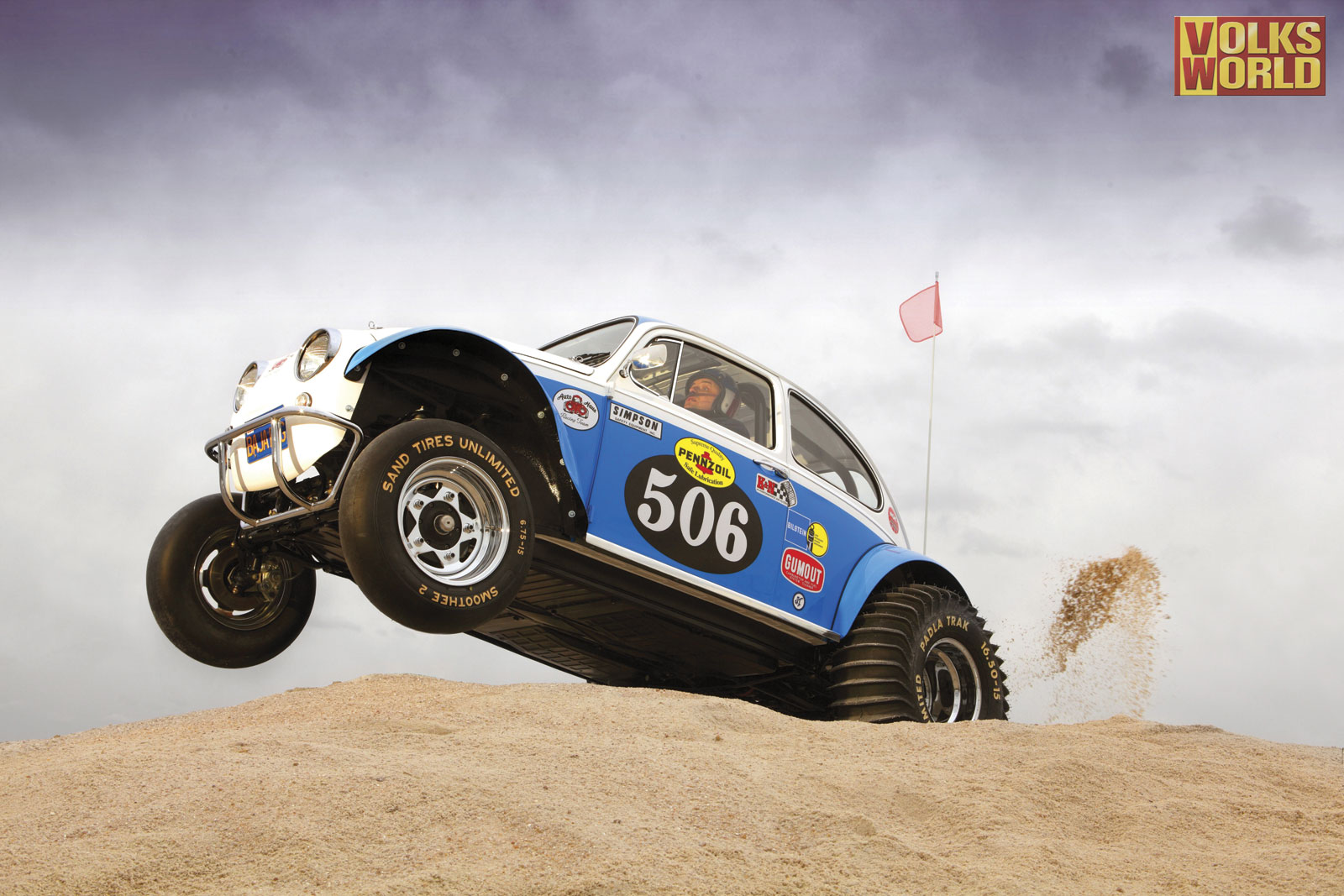 BR-look: Wallpaper: racing Baja Bug...