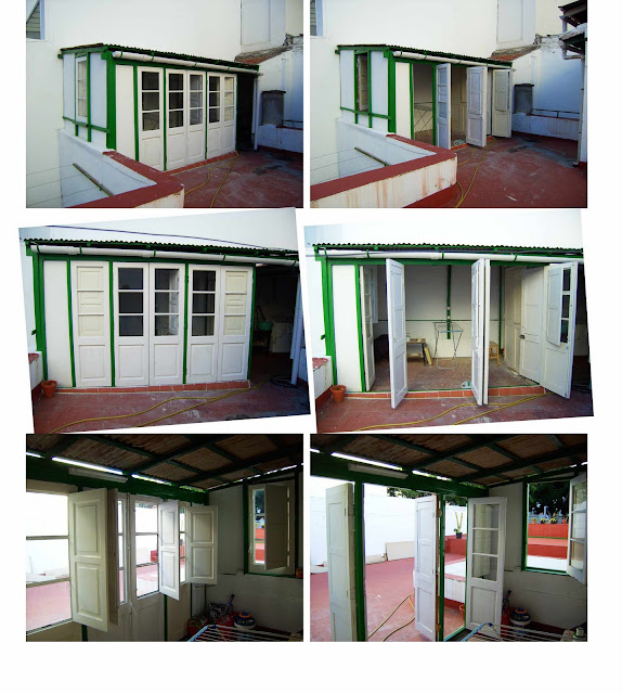 Cómo hacer un cuarto en la azotea sin mucho peso extra