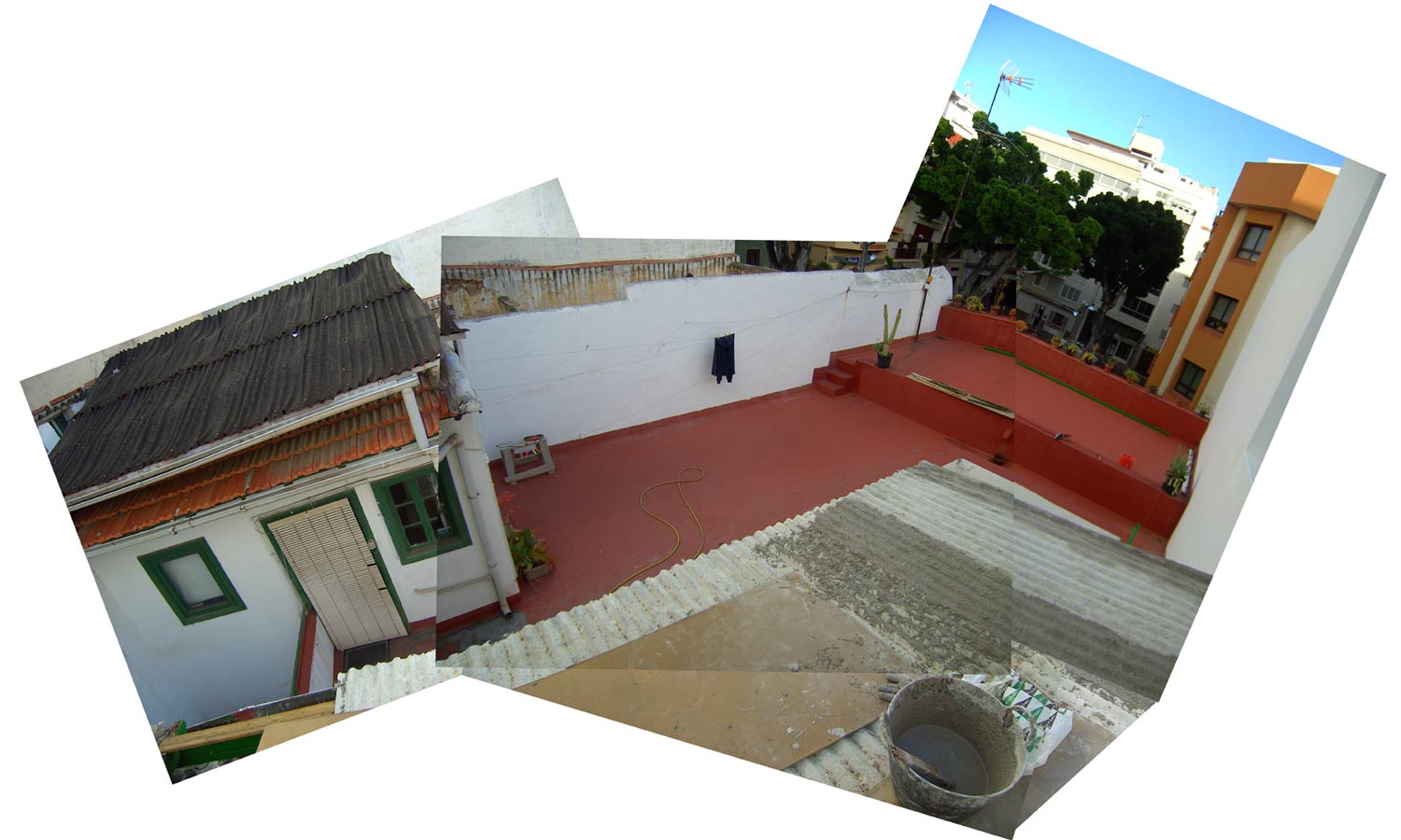 Cómo hacer un cuarto en la azotea sin mucho peso extra