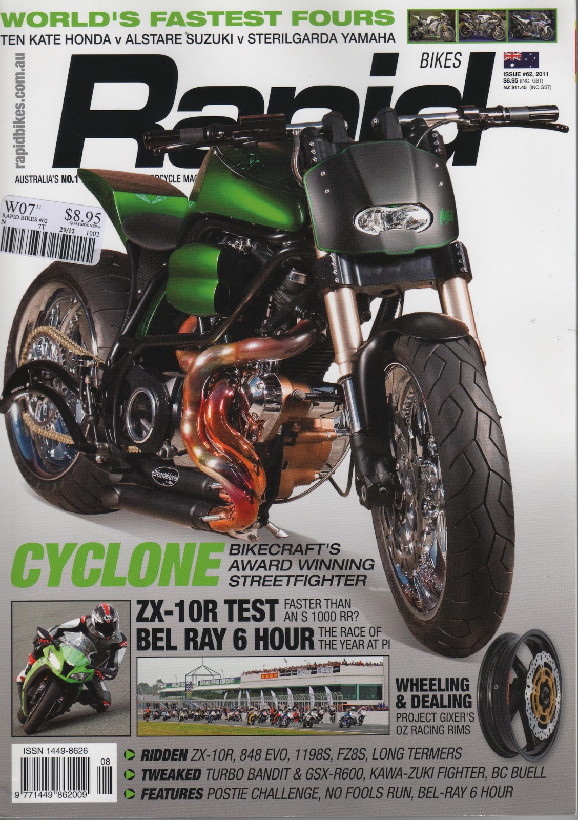 Airbrush Asylum: BC Buell gets front cover of RAPID magazine.