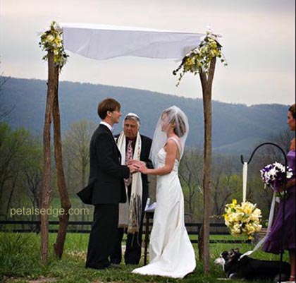 Blush.: Modern Day Wedding Chuppah
