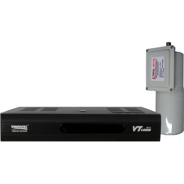 CASA DAS PARABOLICAS: Kit Antena Parabólica GigaSat 1,90m + Receptor ...