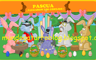 Mundo gaturro el blog: Las pascuas invaden mundo gaturro!