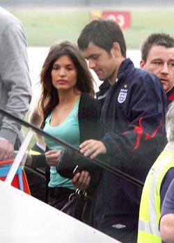 World Cup 2010 Gallery: world cup 2010 gallery : Joe Cole and his wife ...