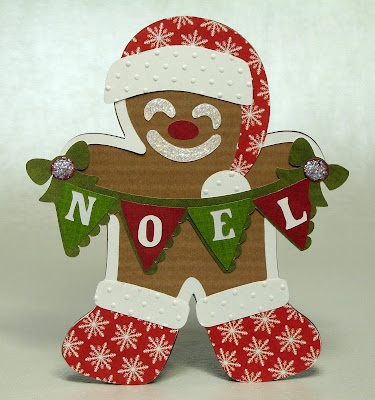 The Paper Boutique: Gingerbread Man Card