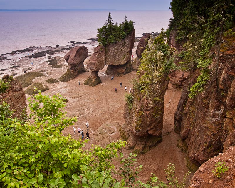 The Vagabond Glovers' Meanderings: Flowerpot Rocks