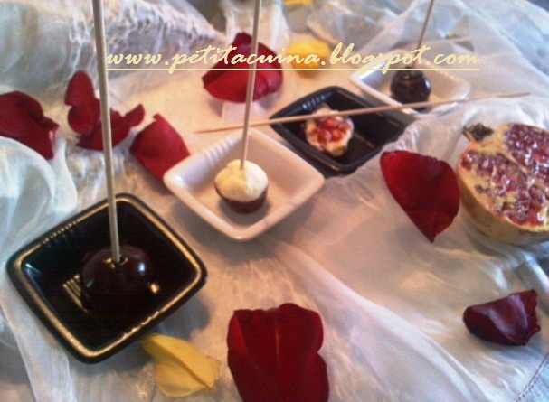 Petita Cuina: BOMBONS DE MAGRANA I MASCARPONE.... ¿ Ferrero magrané ...