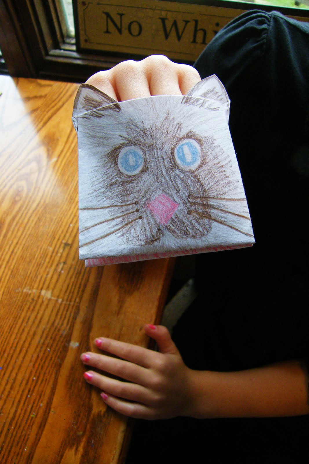 artteajannell: Paper Hand Puppets