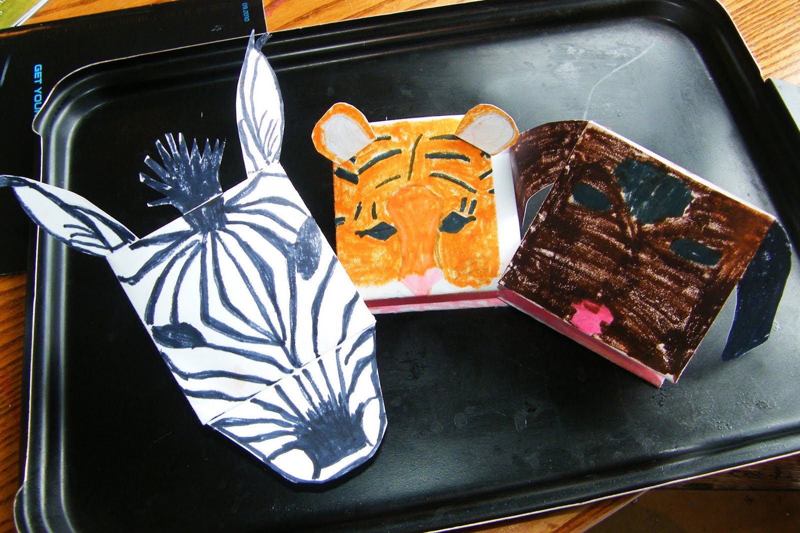 artteajannell: Paper Hand Puppets