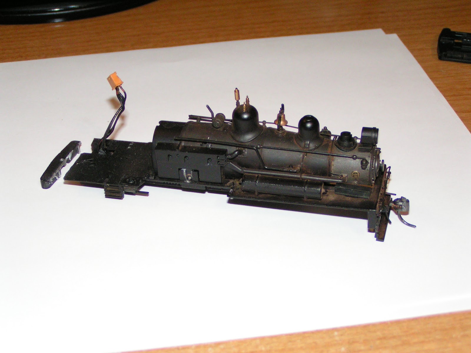 Converting the Bachmann Shay | TrainBoard.com - The Internet's Original