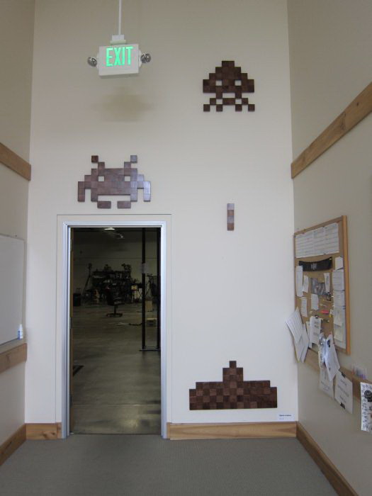 DAMN CRAZY PIX: 8-bit Wooden Decor