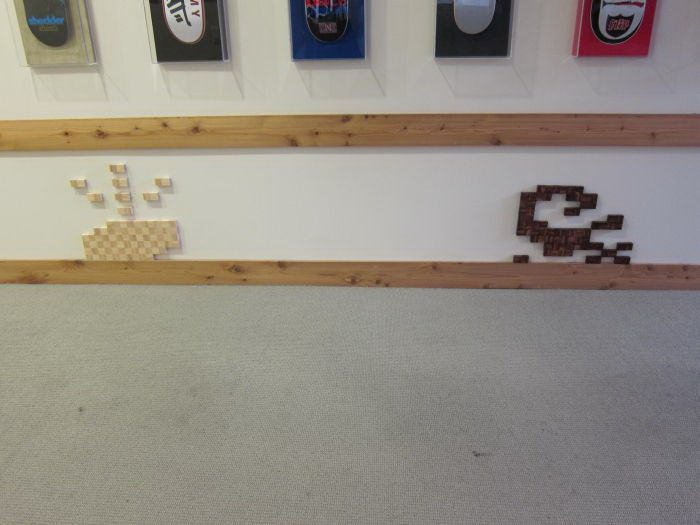 DAMN CRAZY PIX: 8-bit Wooden Decor