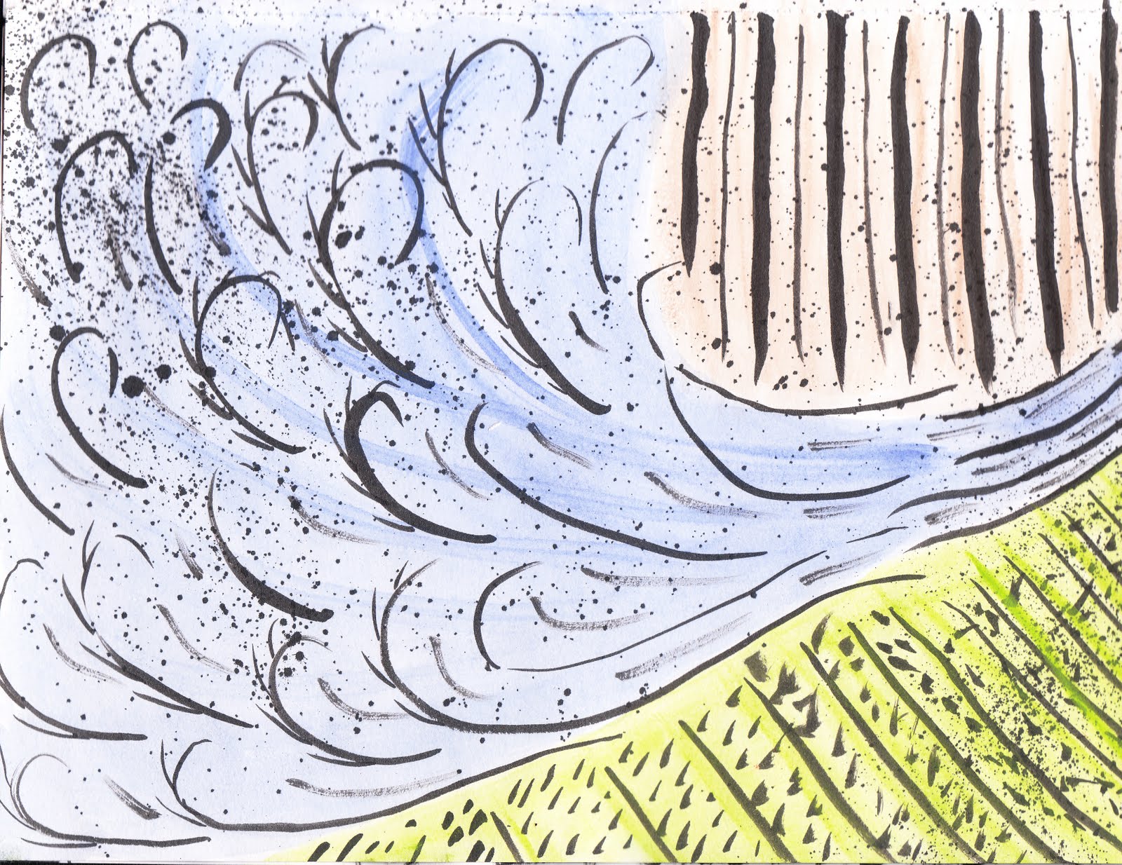 Experiments in Drawing: Unified Field Drawings