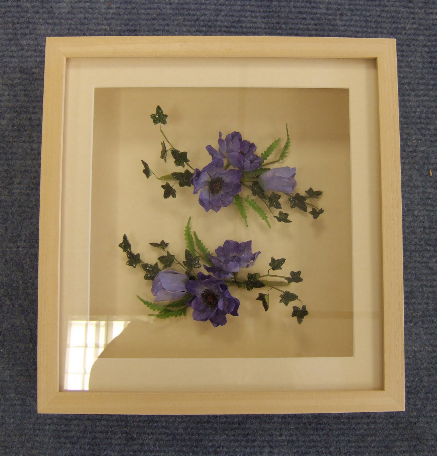 Swan Artworks - from the workshop: Examples of Box Framing