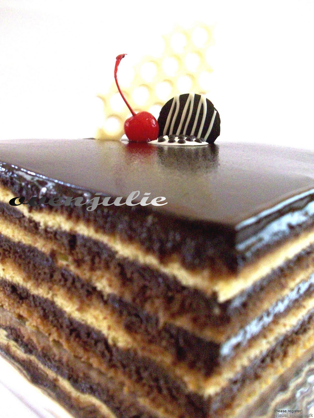 ovenjulie: Opera Cake, dari New York untuk Mama