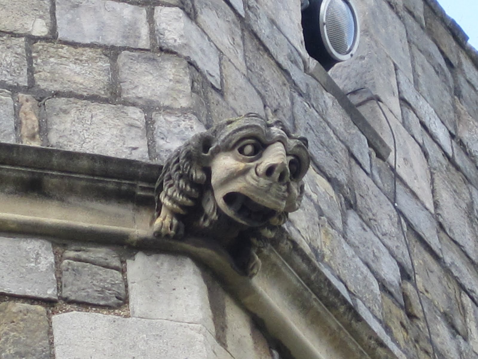 On the Road Again - England: Gargoyles at Windsor Castle