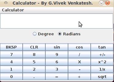 The totality of CSE: A Simple Scientific Calculator in Java